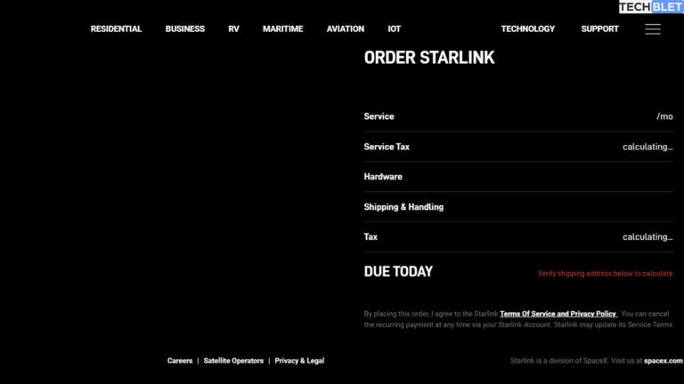 How to Order and Setup Starlink Internet Kit » PhoneCorridor